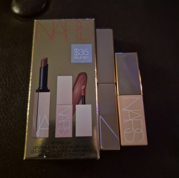 NARS | Makeup | Nars Afterglow Lipstick Mini Liquid Blush Duo Aragon | Poshmark